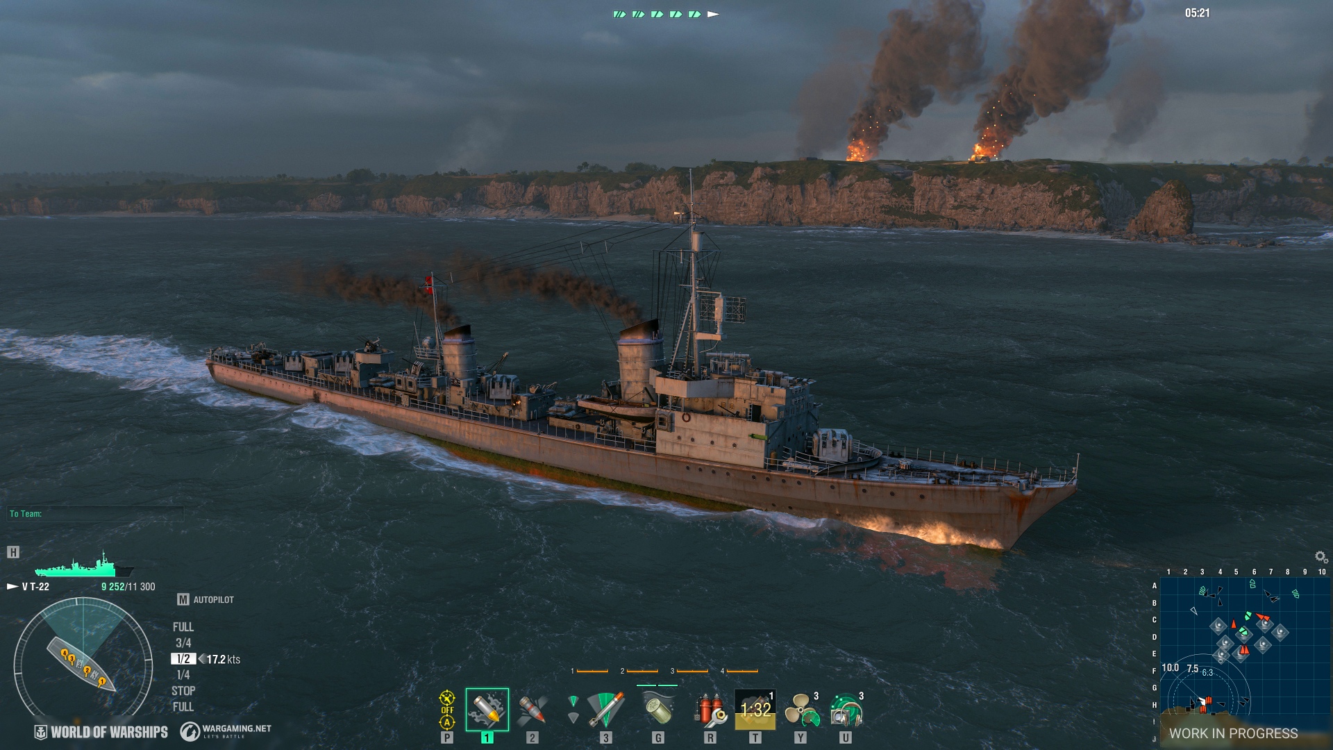 Work in Progress: Update 13.5 | World of Warships