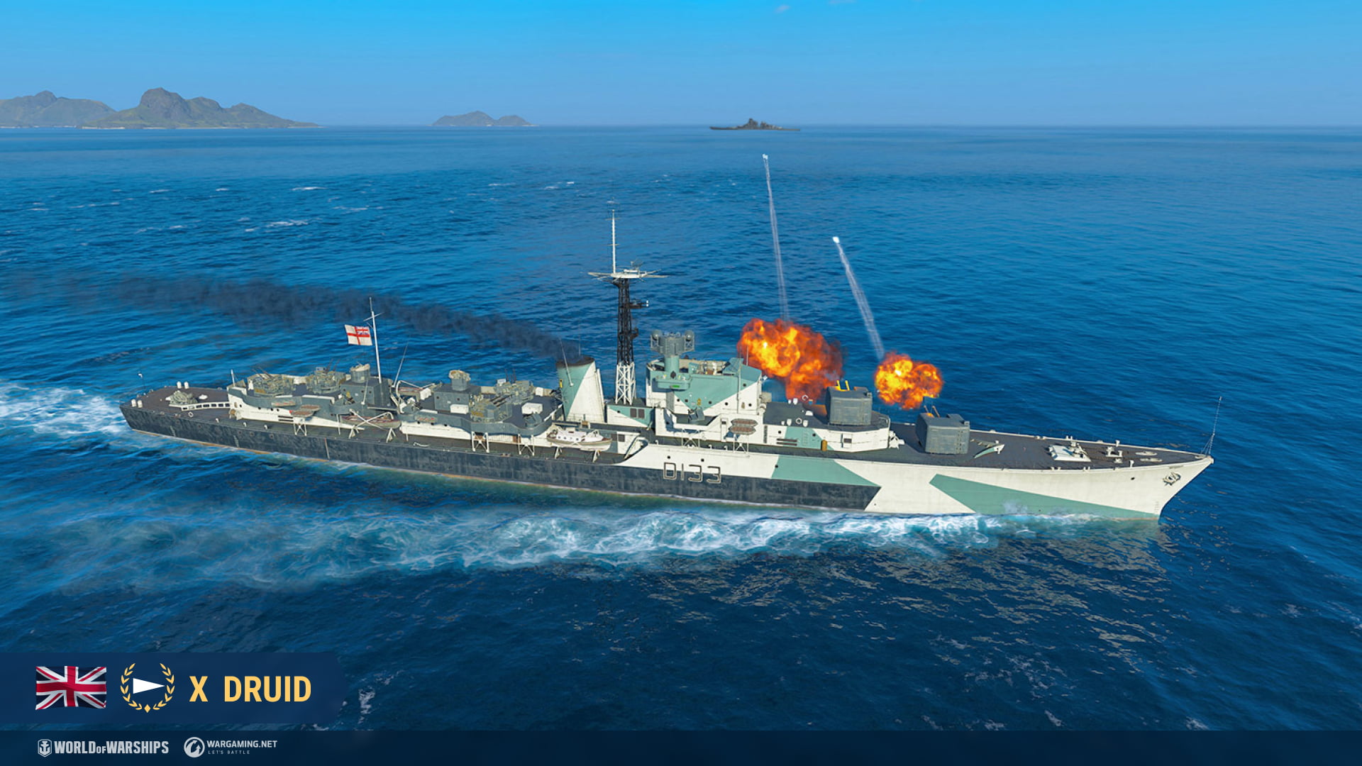 Корабли за ресурсы. Druid | World of Warships