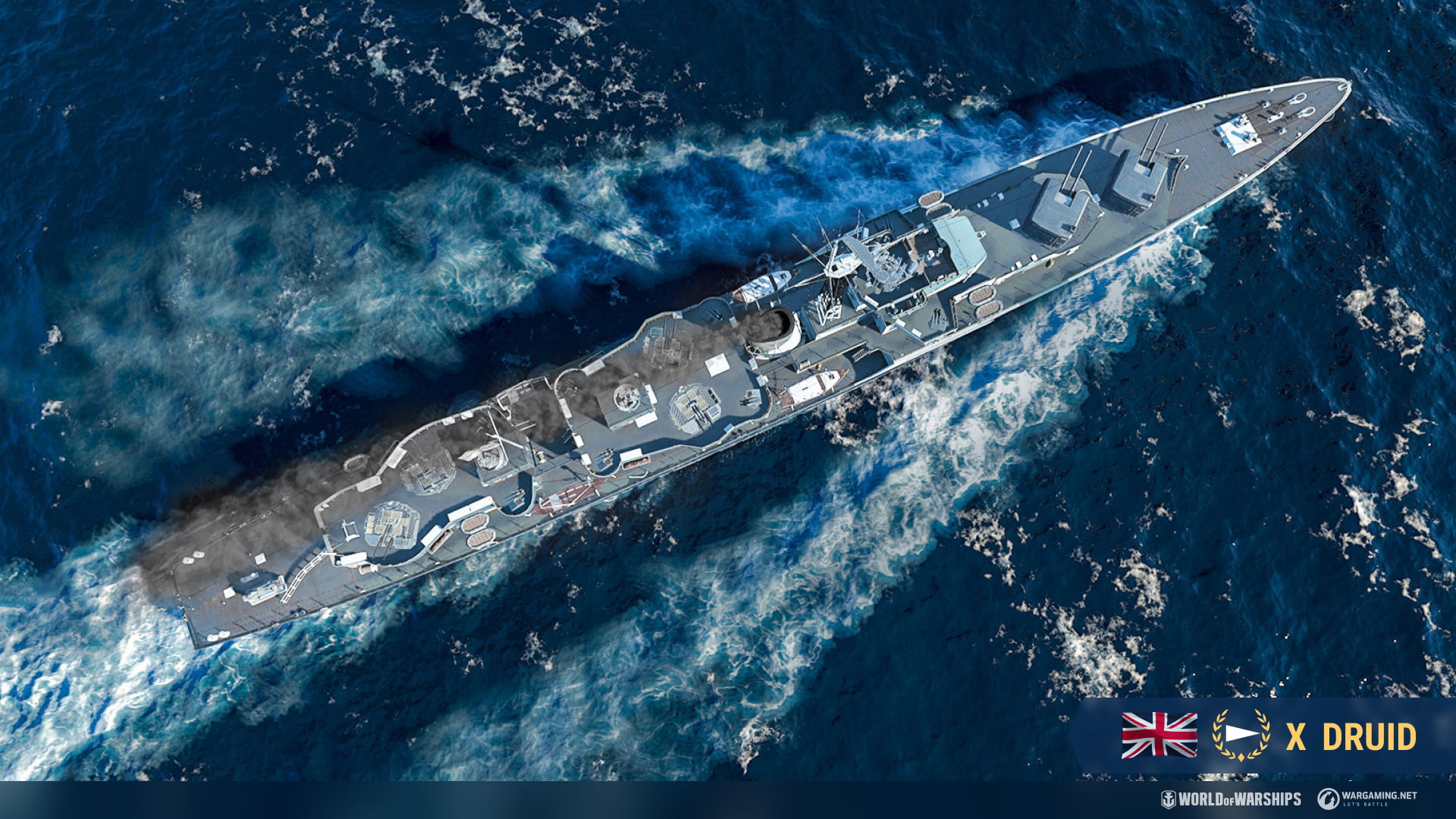 Корабли за ресурсы. Druid | World of Warships