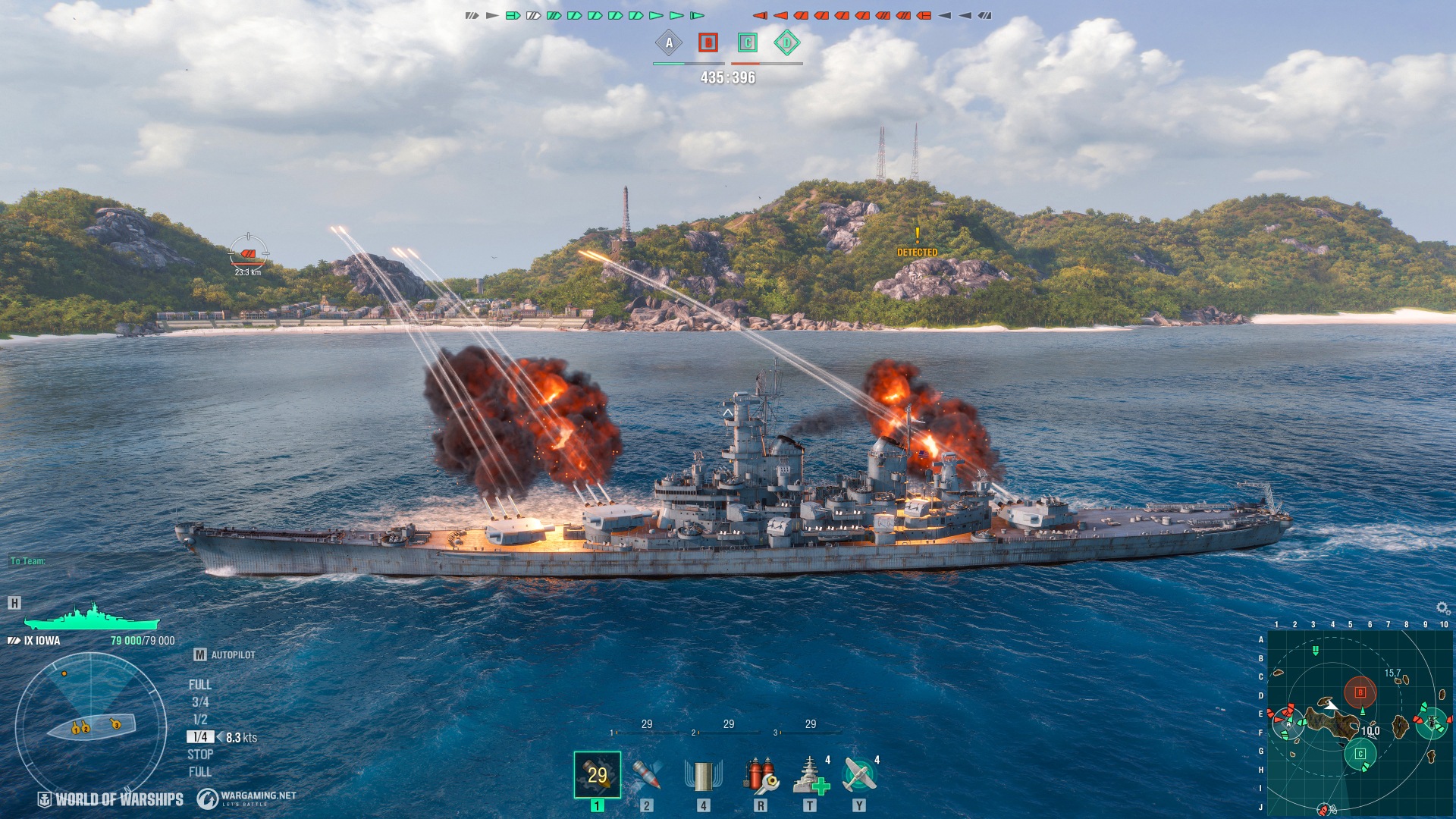Sea of Tactics: Seychelles | World of Warships