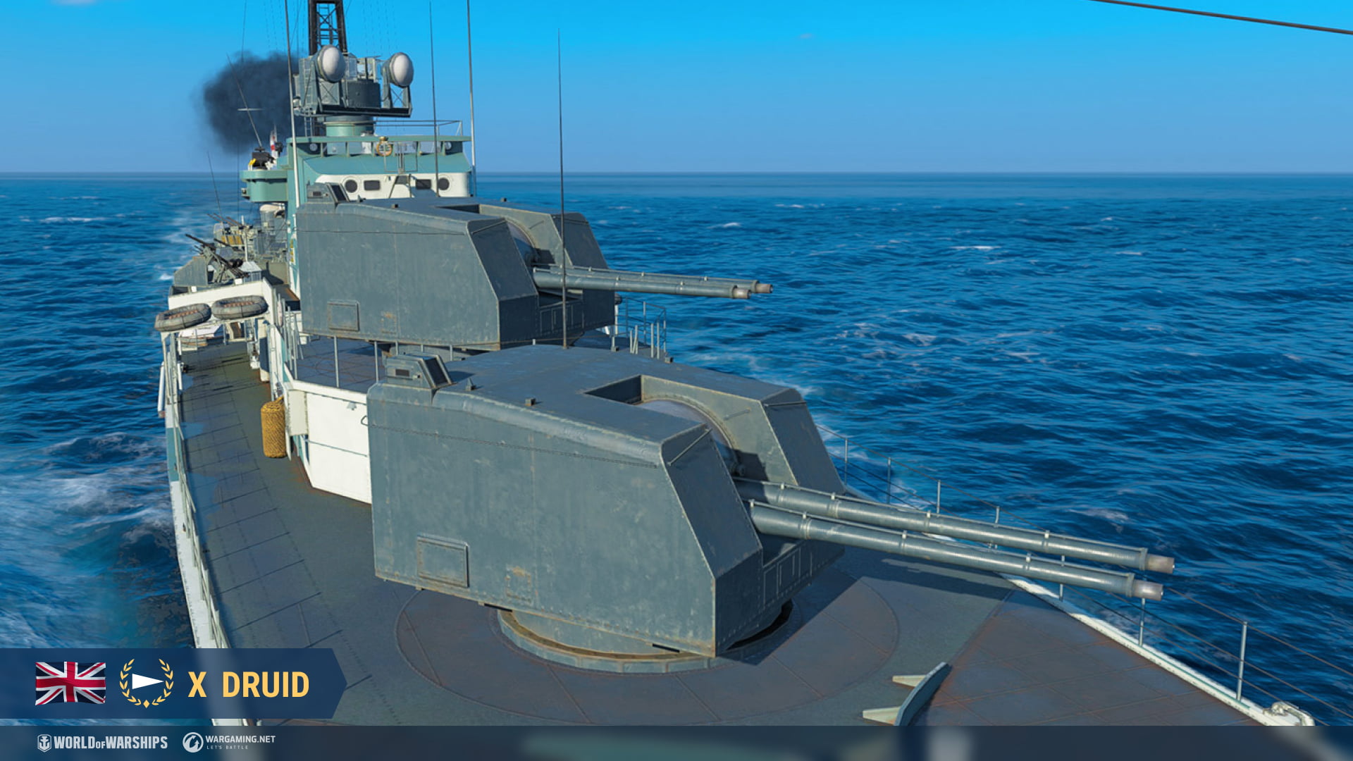 Корабли за ресурсы. Druid | World of Warships