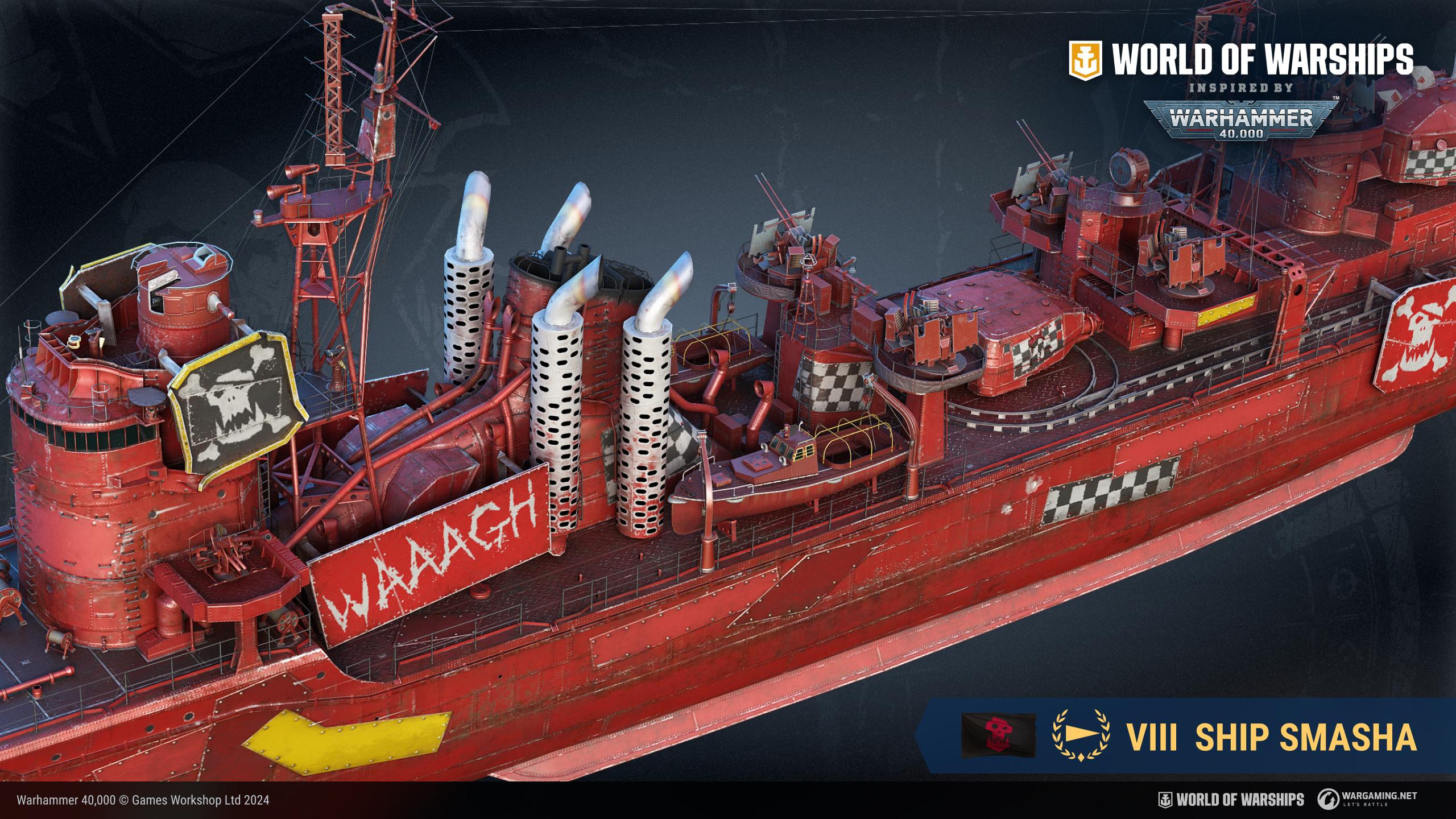 ¡Warhammer 40,000 regresa a World of Warships con todo su poder ...