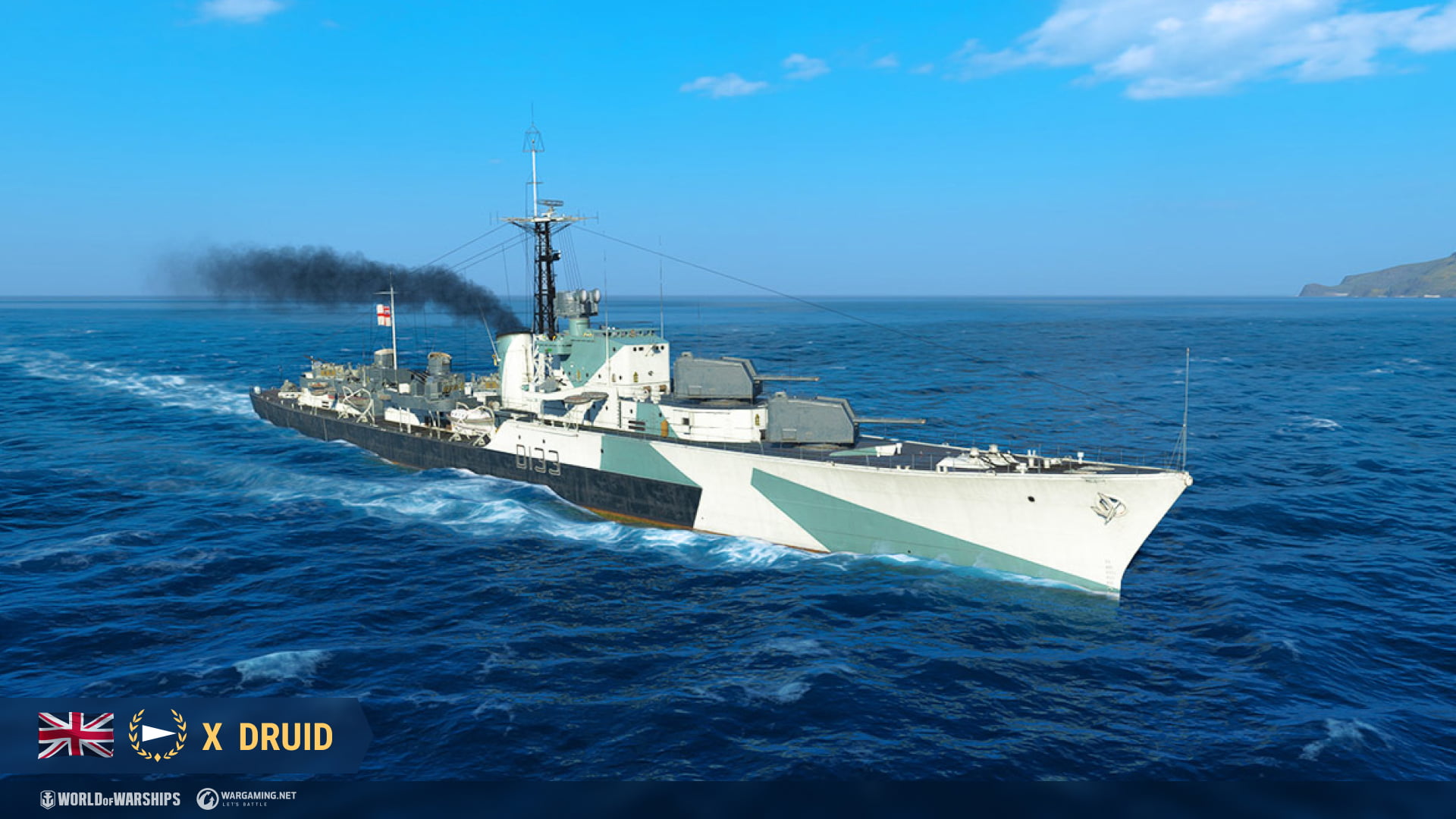 Корабли за ресурсы. Druid | World of Warships