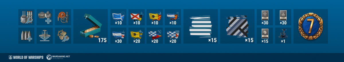 A Ship, Commanders, and Other Rewards for Finishing Campaigns | World ...